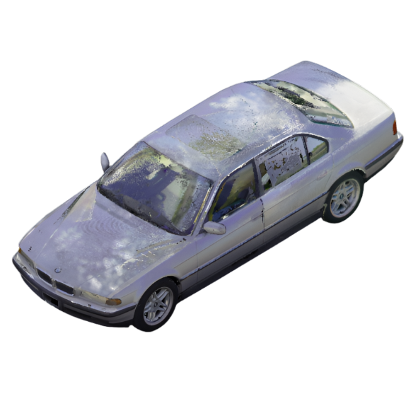 BMW 740iL 2000 3D Laser Scan Point Cloud Model – Car Clouds