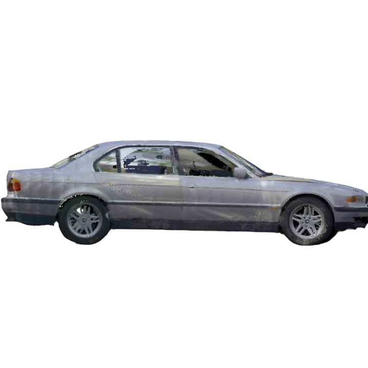 BMW 740iL 2000 3D Laser Scan Point Cloud Model – Car Clouds
