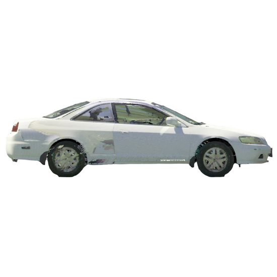 Honda Accord Coupe 2002 3D Laser Scan Point Cloud Model – Car Clouds