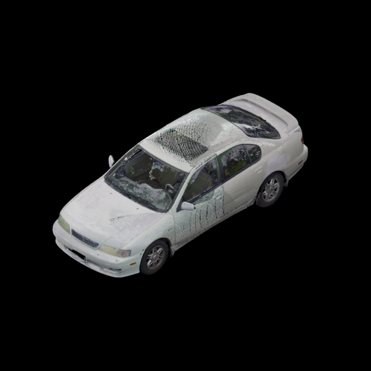 Infiniti G20 2002 3D Laser Scan Point Cloud Model – Car Clouds