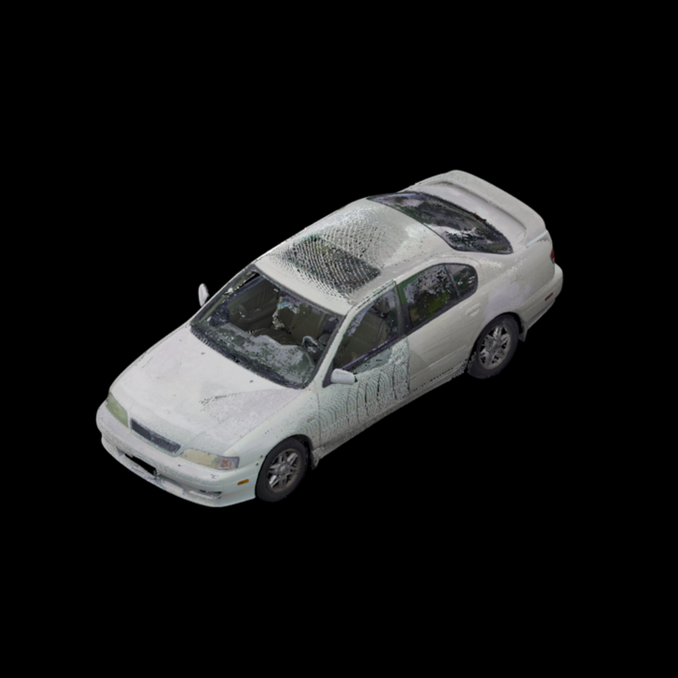 Infiniti G20 2002 3D Laser Scan Point Cloud Model – Car Clouds