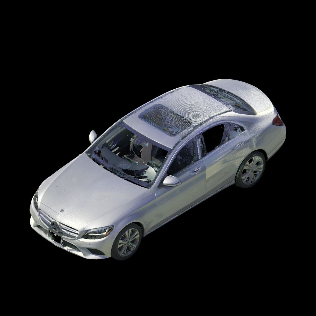 Mercedes-Benz C300 2020 3D Laser Scan Point Cloud Model – Car Clouds