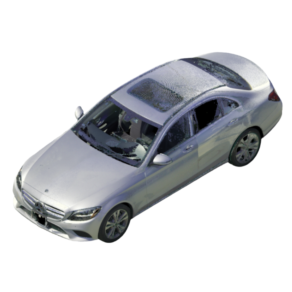 Mercedes-Benz C300 2020 3D Laser Scan Point Cloud Model – Car Clouds