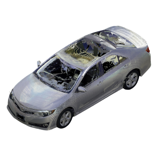 Toyota Camry 2012 3D Laser Scan Point Cloud Model – Car Clouds