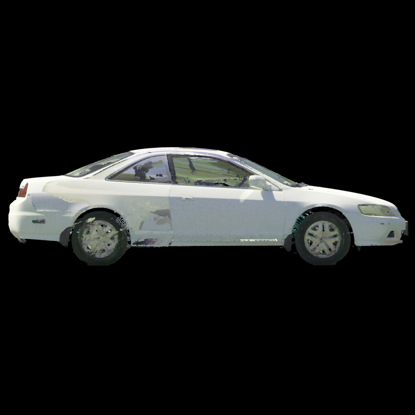 Honda Accord Coupe 2002 3D Laser Scan Point Cloud Model – Car Clouds